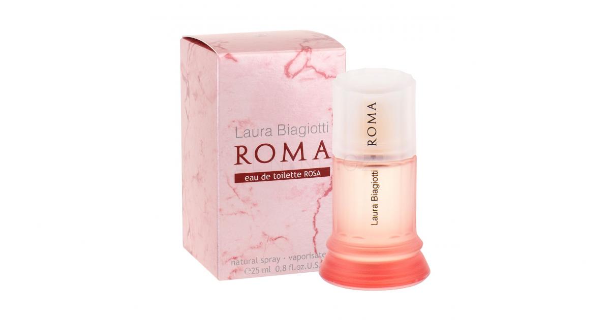 Laura Biagiotti Roma Rosa Toaletní voda pro ženy 25 ml | ELNINO.CZ