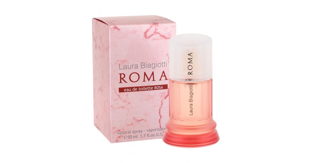 Laura Biagiotti Roma Rosa Toaletní voda pro ženy 50 ml | ELNINO.CZ