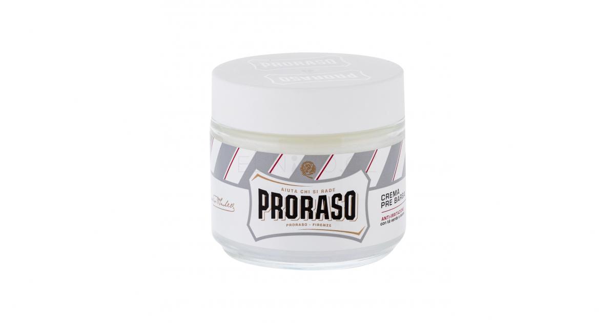 PRORASO White Pre-Shave Cream Přípravek před holením pro muže 100 ml ...