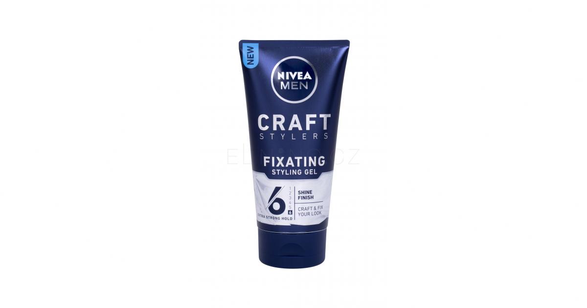 Nivea Men Craft Stylers Fixating Shine Gel na vlasy pro muže 150 ml ...