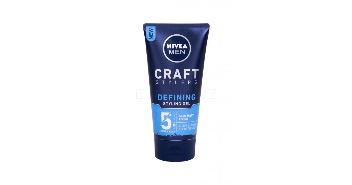 Nivea Men Craft Stylers Defining Semi-Matt Gel na vlasy pro muže 150 ml ...