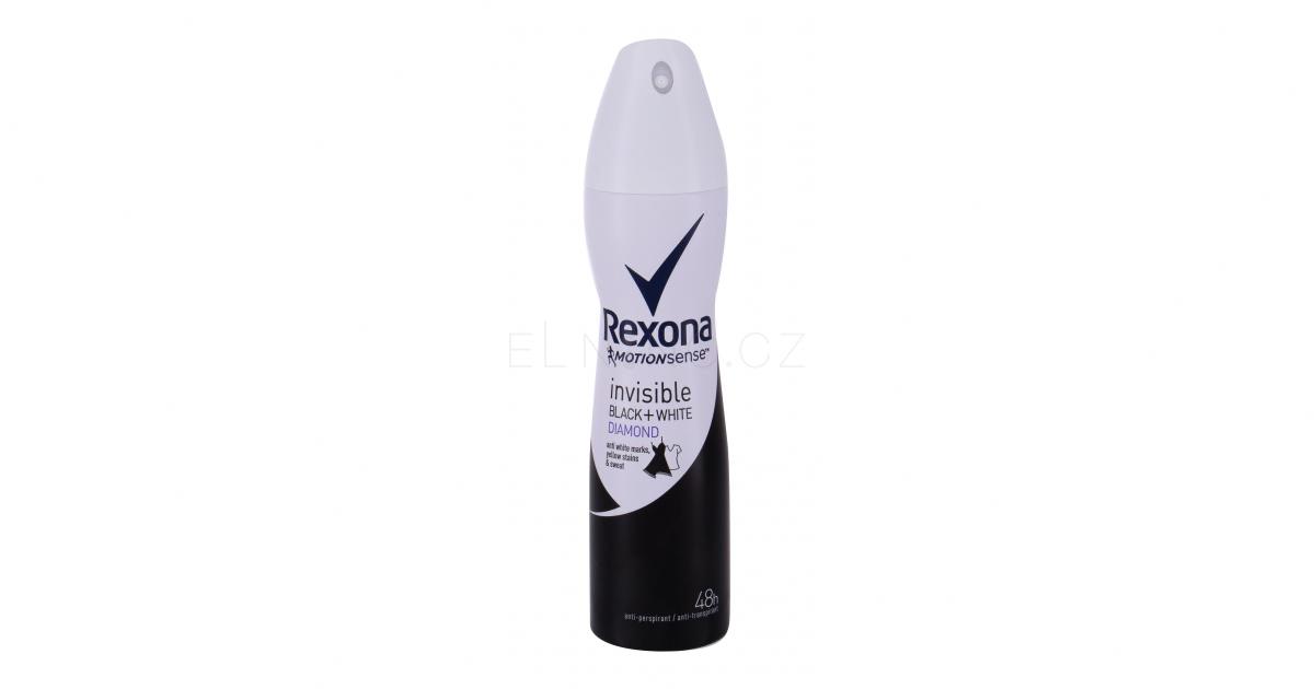 Rexona MotionSense Invisible Black + White Diamond Antiperspirant pro ...