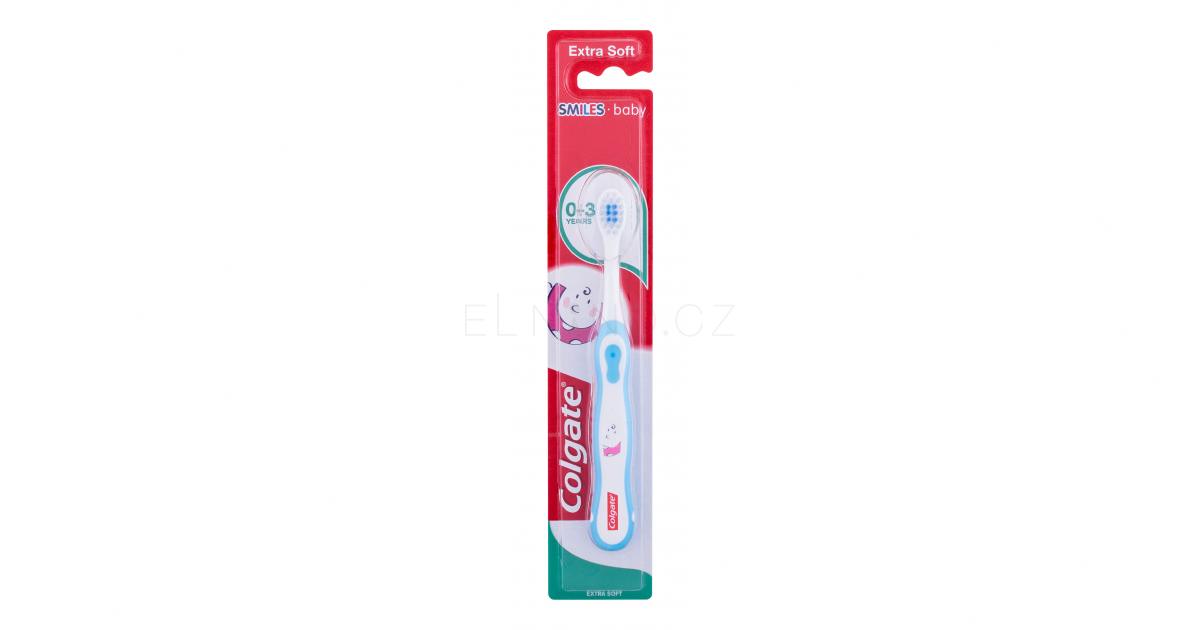 Colgate Kids Smiles Baby Extra Soft 0-3 Klasický zubní kartáček pro ...