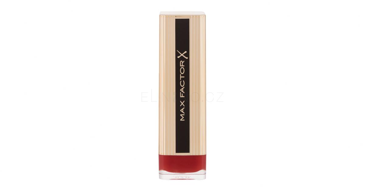 Max Factor Colour Elixir Rtěnka pro ženy 4 g Odstín 075 Ruby Tuesday ...