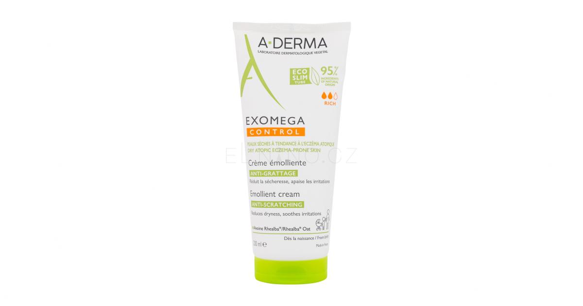 A-Derma Exomega Control Rich Emollient Cream Tělový krém 200 ml | ELNINO.CZ