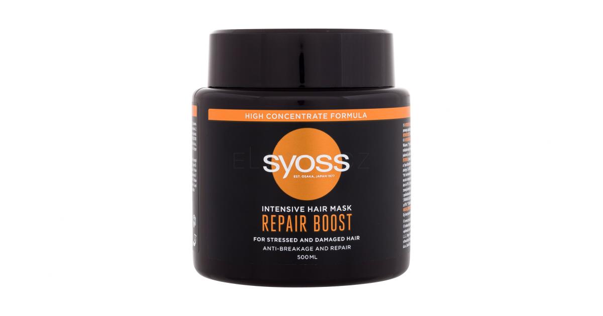 Syoss Repair Boost Intensive Hair Mask Masky na vlasy pro ženy | ELNINO.CZ
