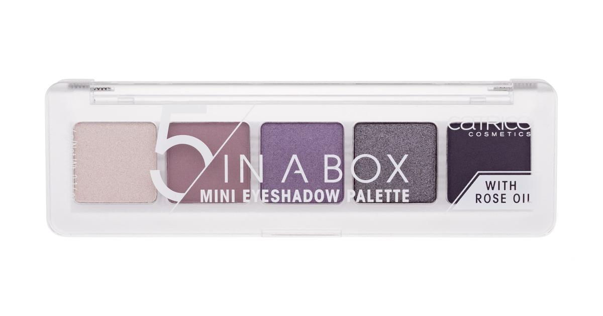Catrice 5 In A Box Oční Stín Pro ženy 4 G Odstín 080 Diamond Lavender Look Elnino Cz