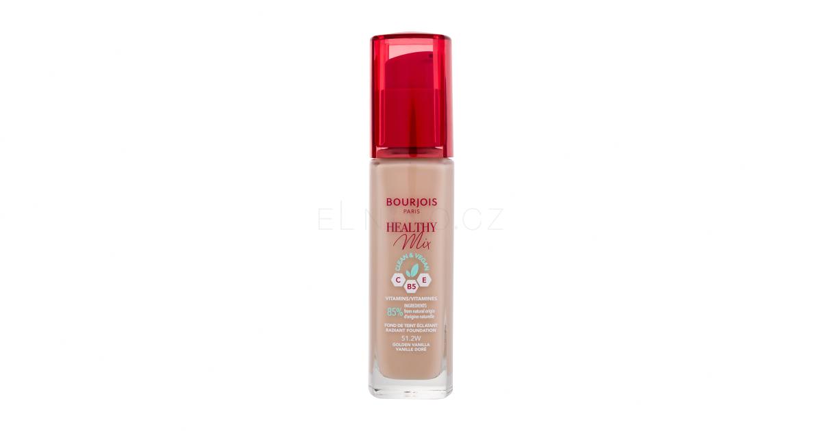 BOURJOIS Paris Healthy Mix Clean & Vegan Radiant Foundation Make-up pro ...
