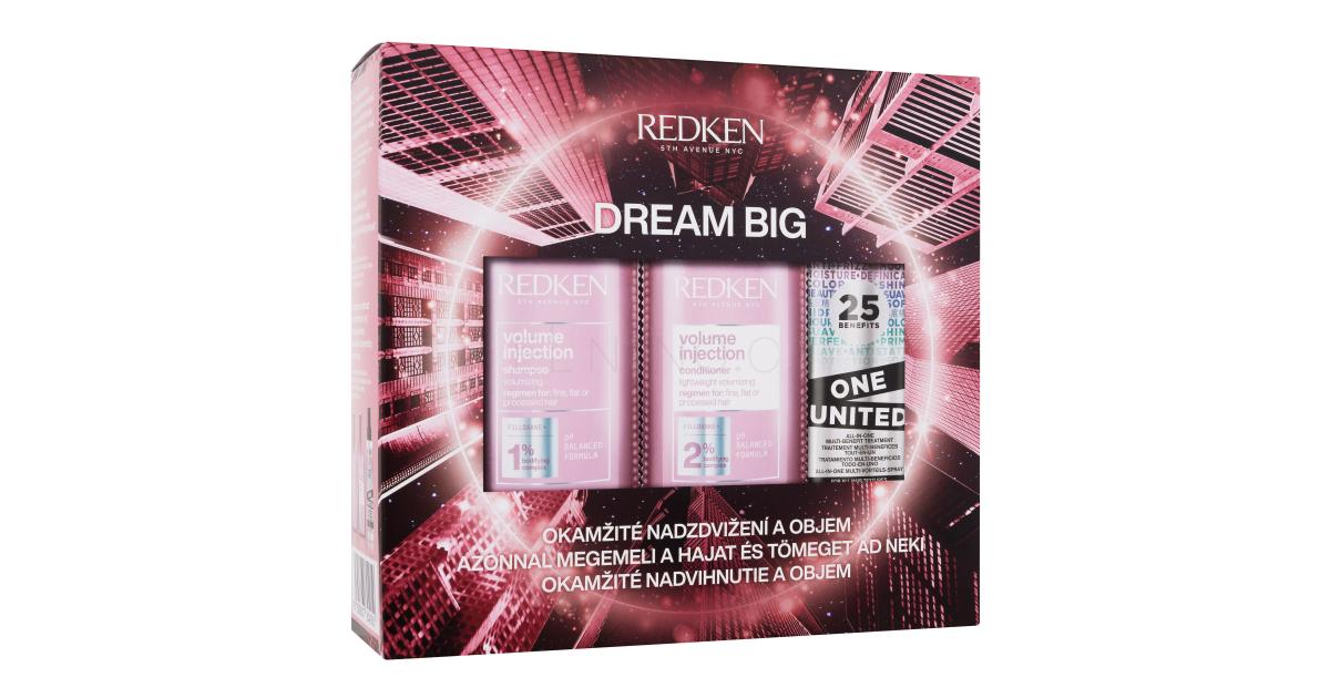 Redken Volume Injection Dream Big Dárková kazeta šampon Volume ...