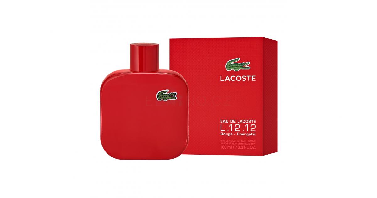 Lacoste Eau de Lacoste L.12.12 Rouge (Red) Toaletní voda pro muže 100 ...