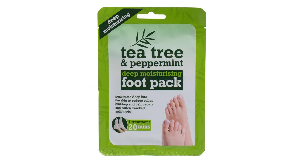 Xpel Tea Tree Tea Tree & Peppermint Deep Moisturising Foot Pack Masky ...