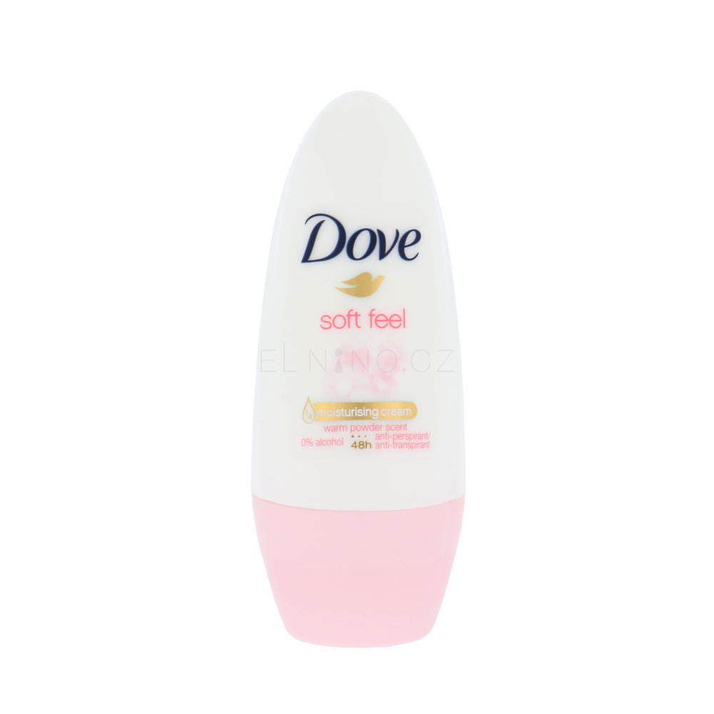 Dove Soft Feel 48h Antiperspirant pro ženy 50 ml | ELNINO.CZ