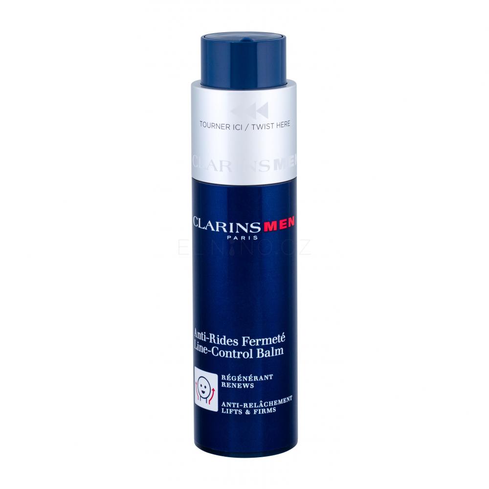 Clarins Men Line Control Balm Denní pleťový krém pro muže 50 ml | ELNINO.CZ