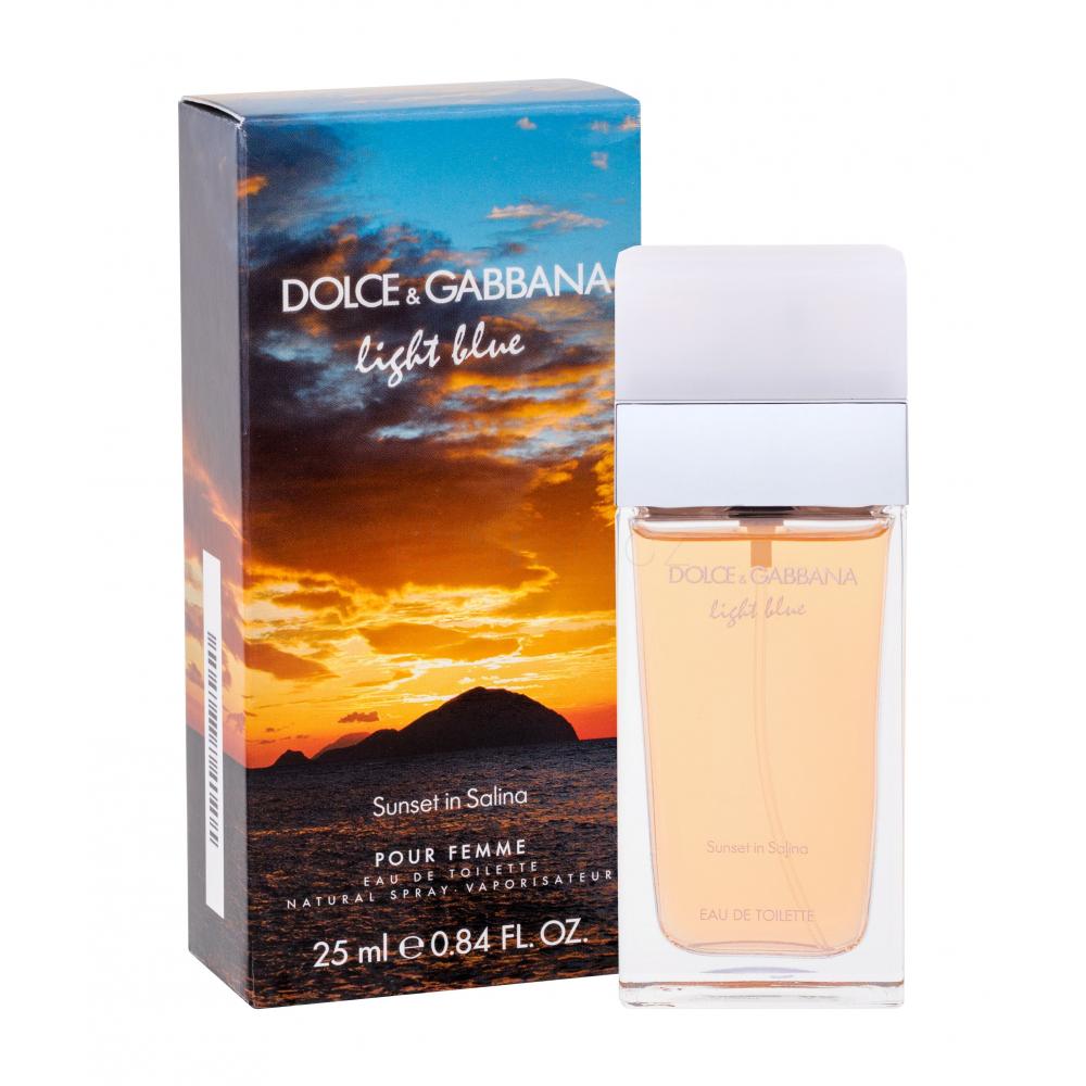 Dolce&Gabbana Light Blue Sunset in Salina Toaletní voda pro ženy 25 ml ...