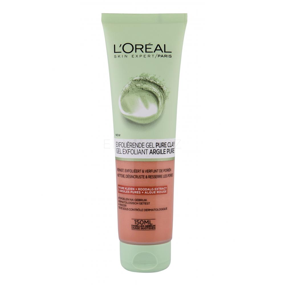 L'Oréal Paris Pure Clay Glow Scrub Peeling pro ženy 150 ml | ELNINO.CZ