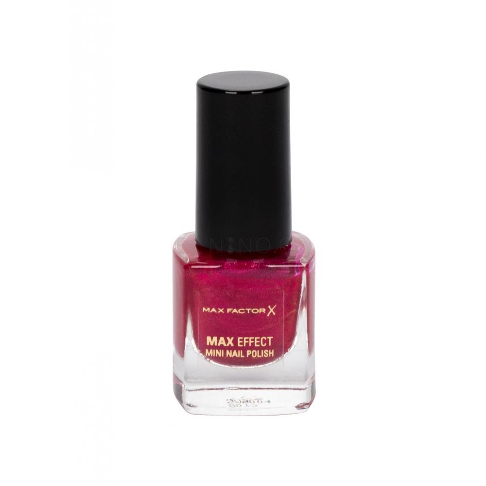 Max Factor Max Effect Mini Lak na nehty pro ženy 4,5 ml Odstín 12 Diva ...