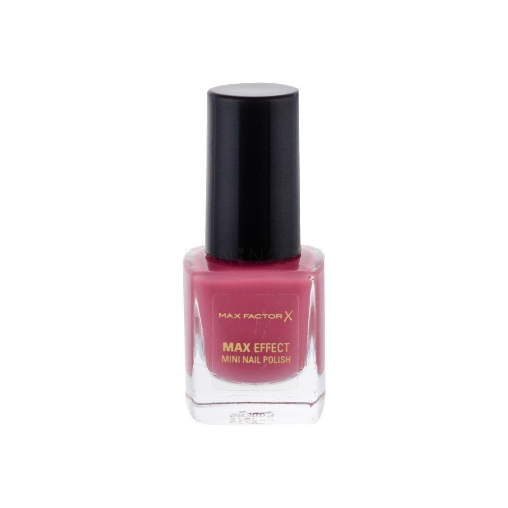 Max Factor Max Effect Mini Lak na nehty pro ženy 4,5 ml Odstín 50 Candy ...