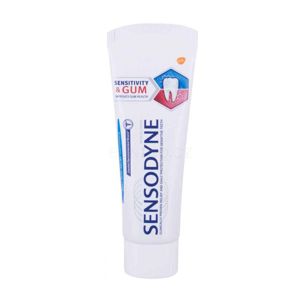 Sensodyne Sensitivity & Gum Zubní pasta 75 ml poškozená krabička ...