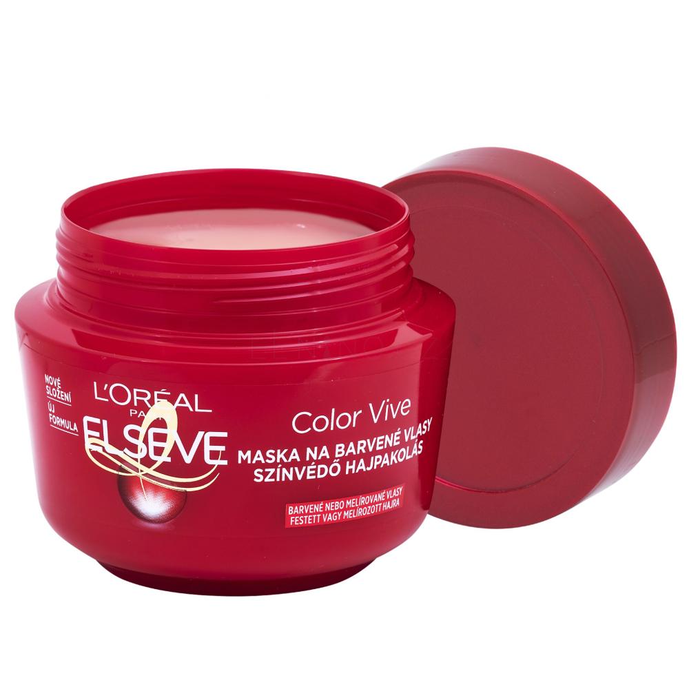 L'Oréal Paris Elseve Color-Vive Mask Masky na vlasy pro ženy | ELNINO.CZ