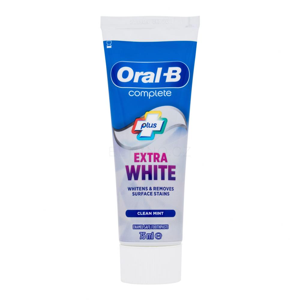 Oral-B Complete Plus Extra White Zubní pasty | ELNINO.CZ