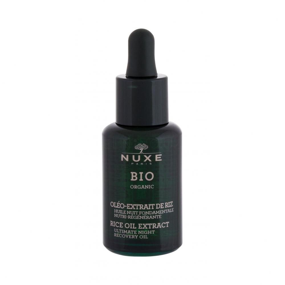 NUXE Bio Organic Rice Oil Extract Night Pleťový olej pro ženy 30 ml ...