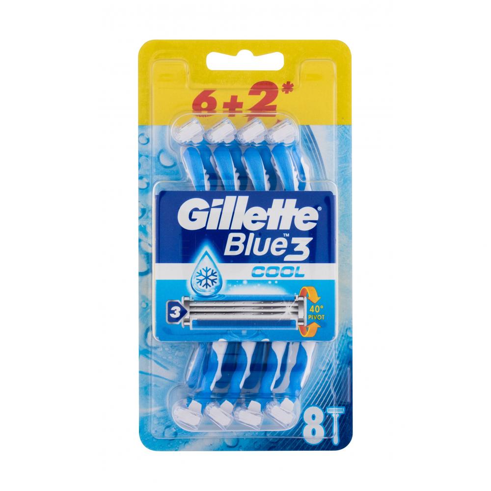 Gillette Blue3 Cool Holicí strojky pro muže | ELNINO.CZ