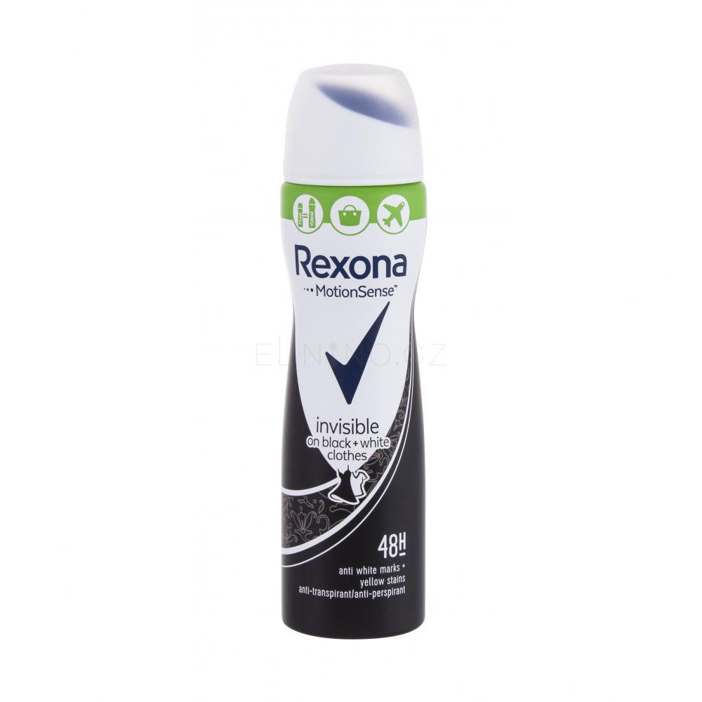 Rexona MotionSense Invisible Black + White 48h Antiperspirant pro ženy ...