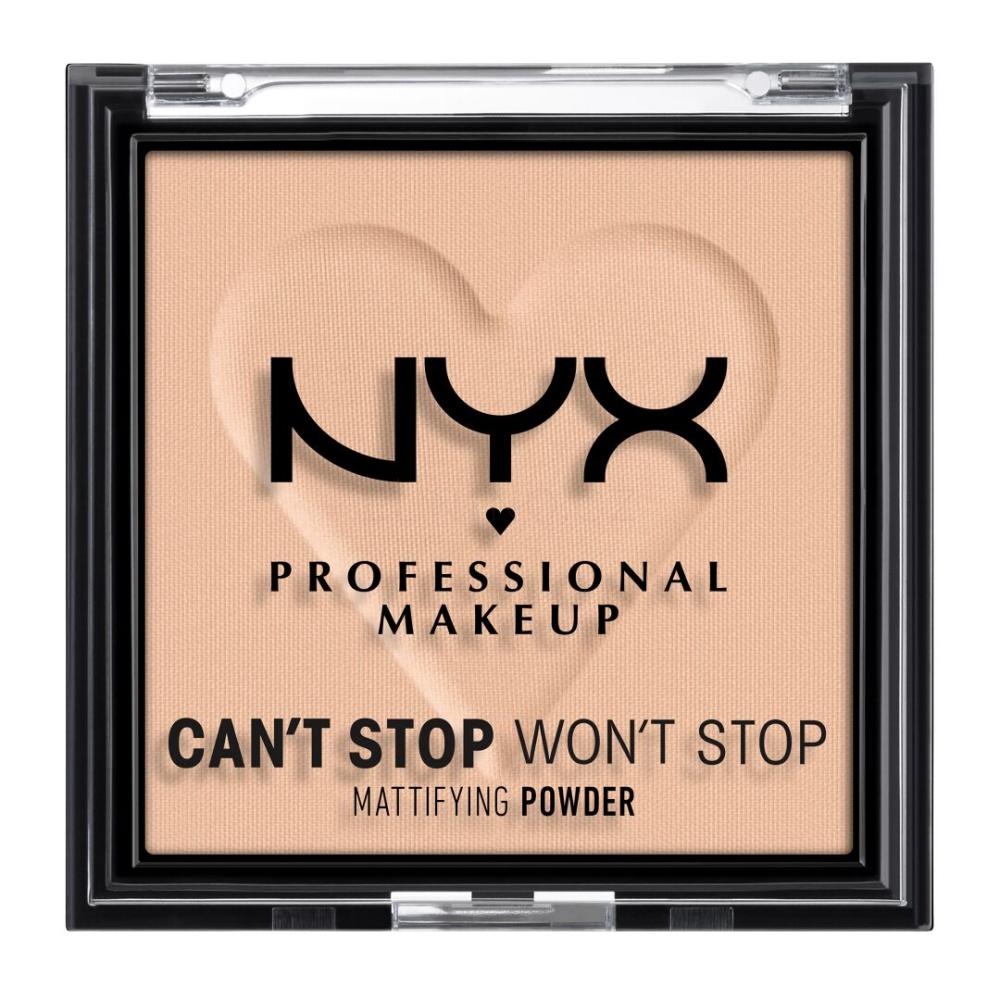NYX Professional Makeup Can't Stop Won't Stop Mattifying Powder Pudr ...