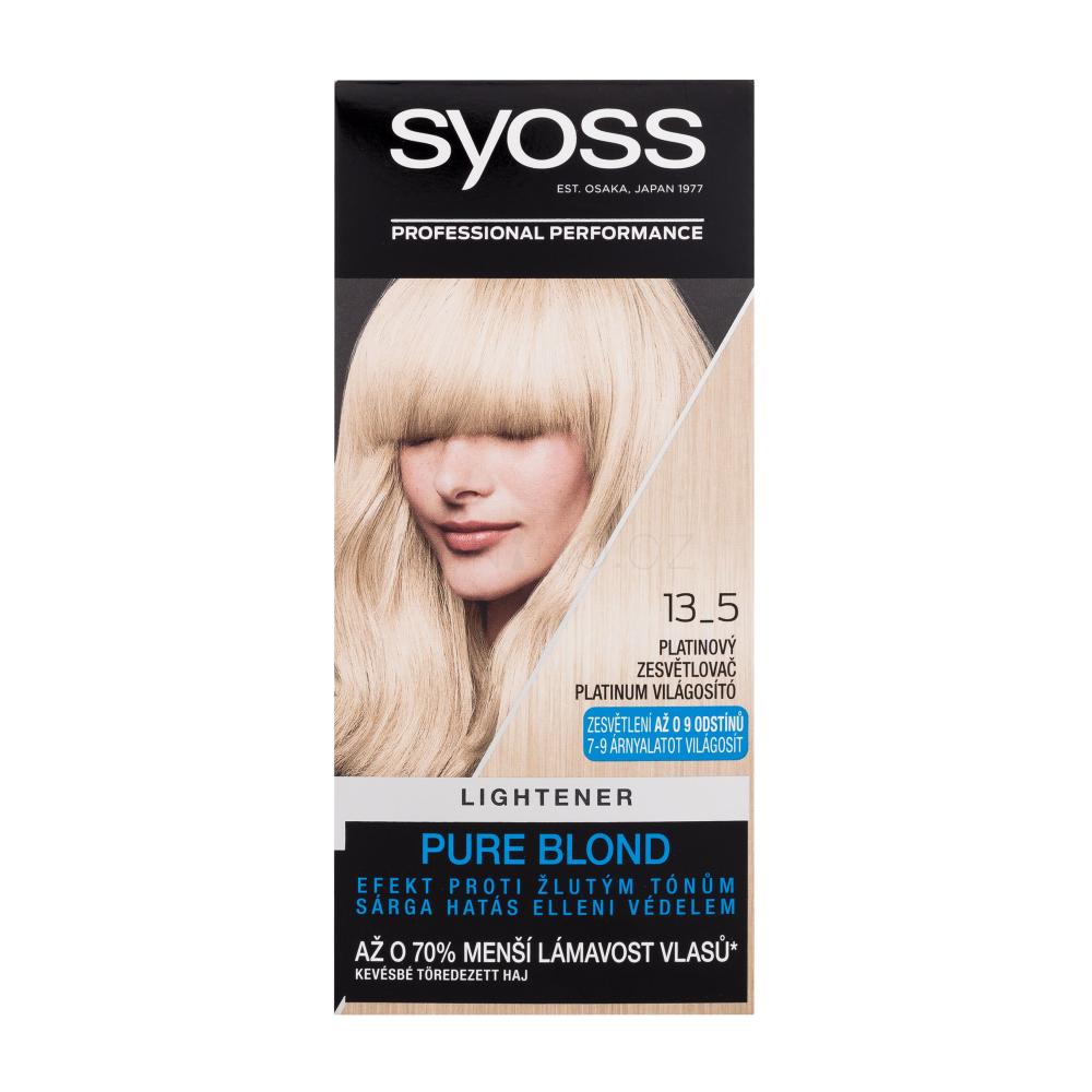 Syoss Permanent Coloration Lightener Barva na vlasy pro ženy 50 ml ...