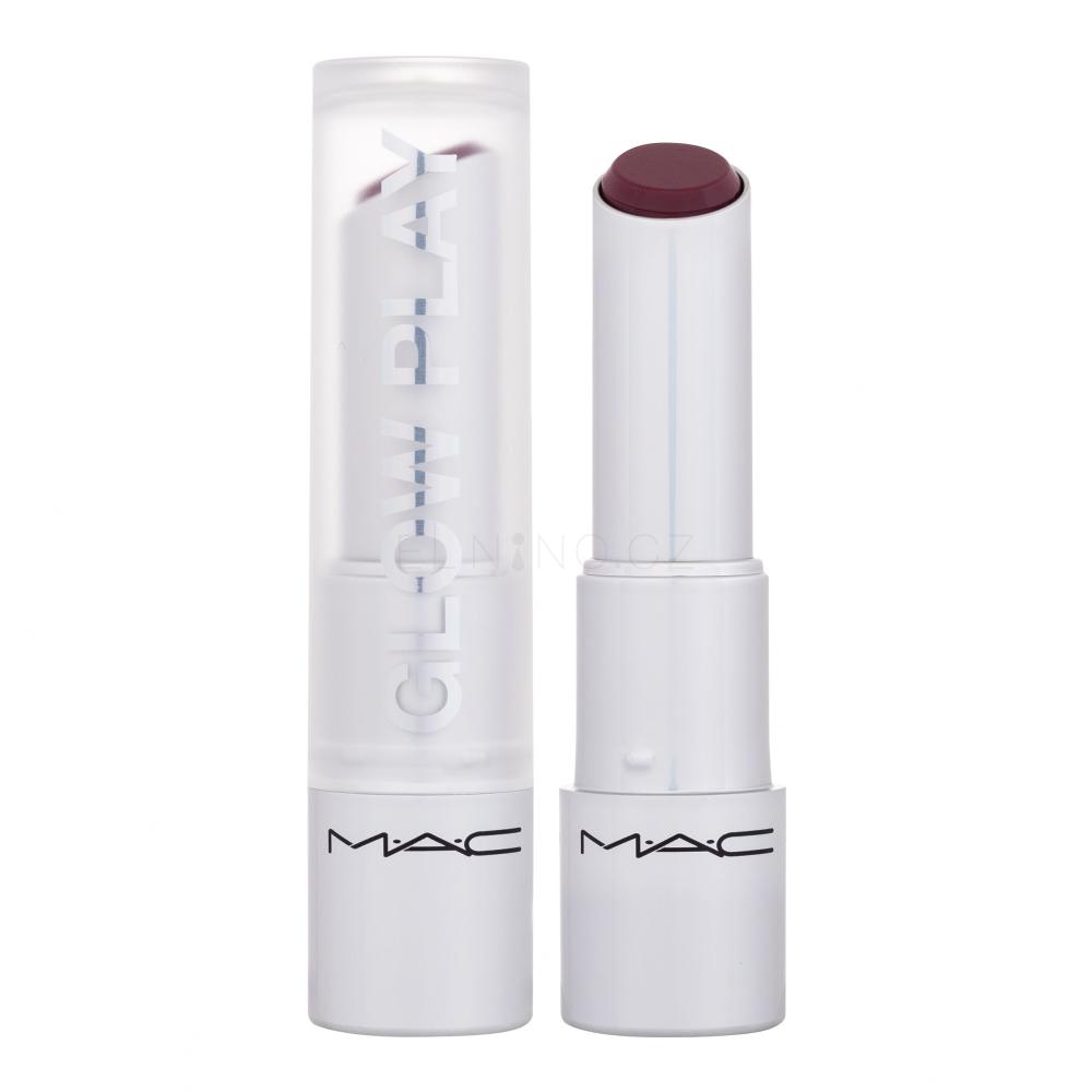 MAC Glow Play Lip Balm Balzám na rty pro ženy 3,6 g Odstín 455 Grapely ...