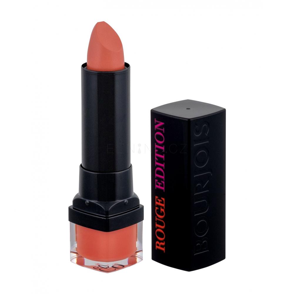 BOURJOIS Paris Rouge Edition Rtěnka pro ženy 3,5 g Odstín 03 Peche Cosy ...