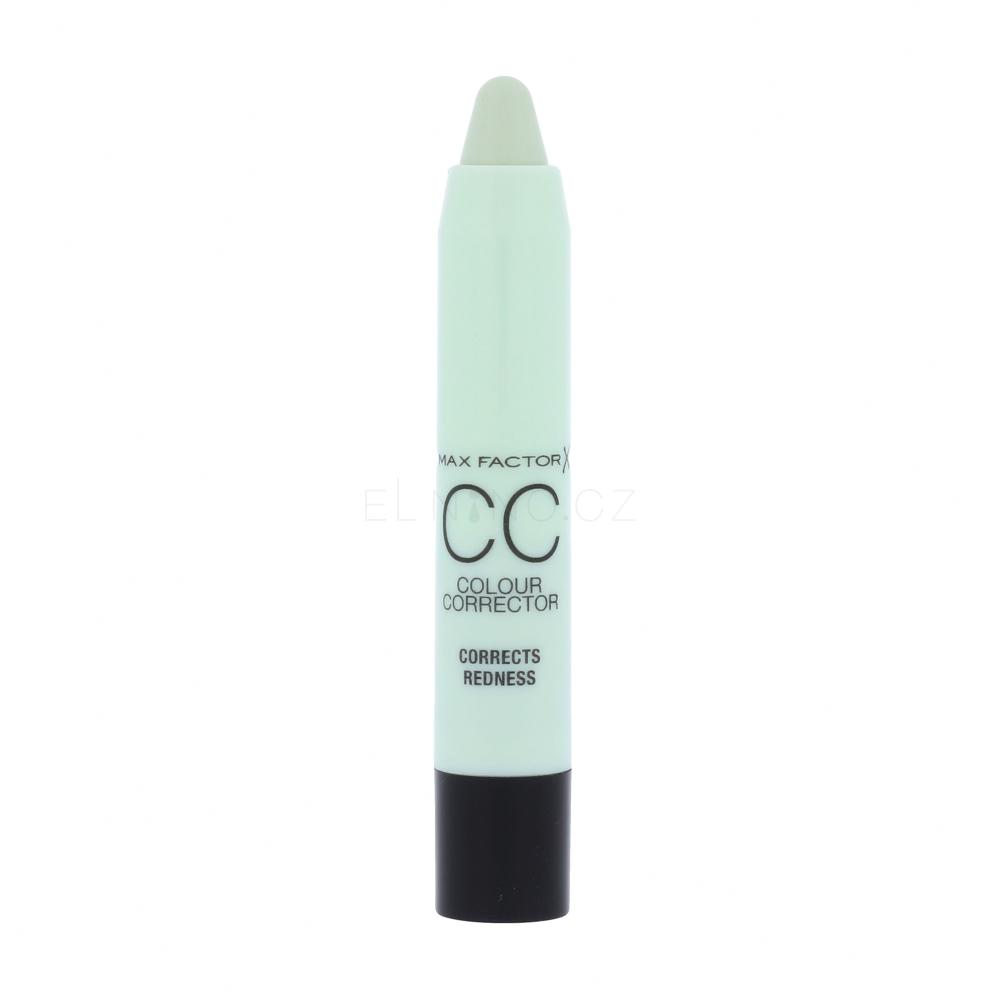 Max Factor CC Colour Corrector Korektor pro ženy 3,3 g Odstín Redness ...