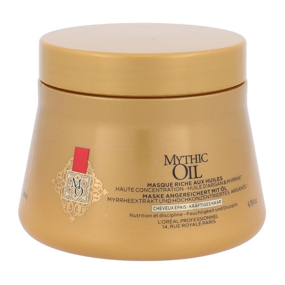 L'Oréal Professionnel Mythic Oil Thick Hair Masque Maska na vlasy pro ...