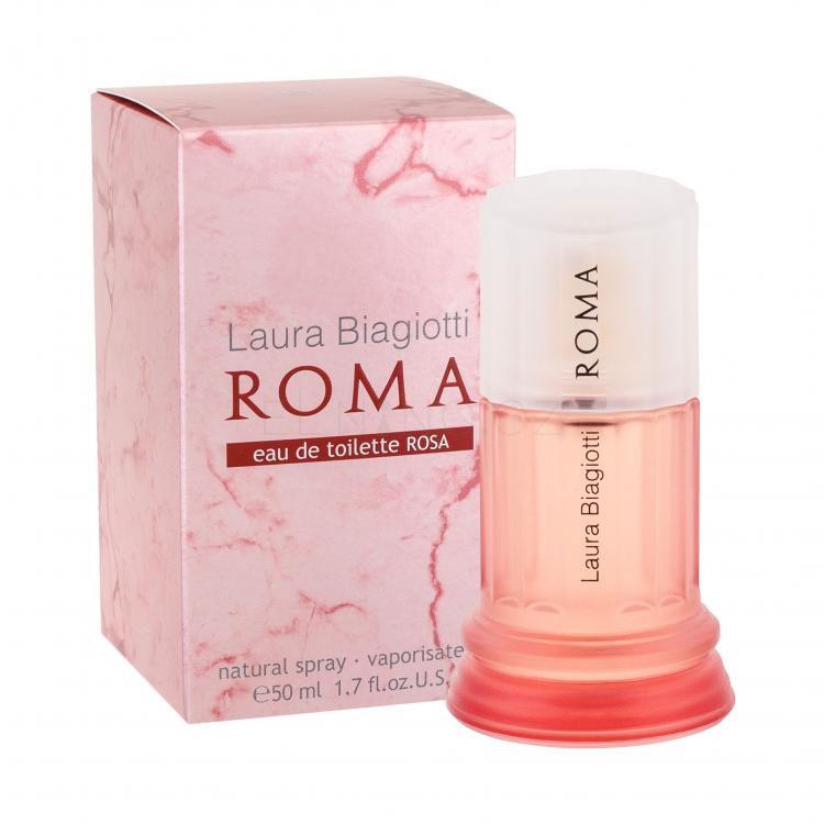 Laura Biagiotti Roma Rosa Toaletní voda pro ženy 50 ml | ELNINO.CZ