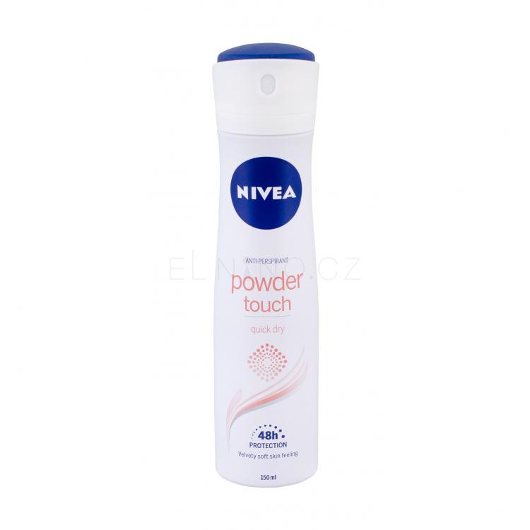 Nivea Powder Touch 48h Antiperspirant pro ženy 150 ml | ELNINO.CZ