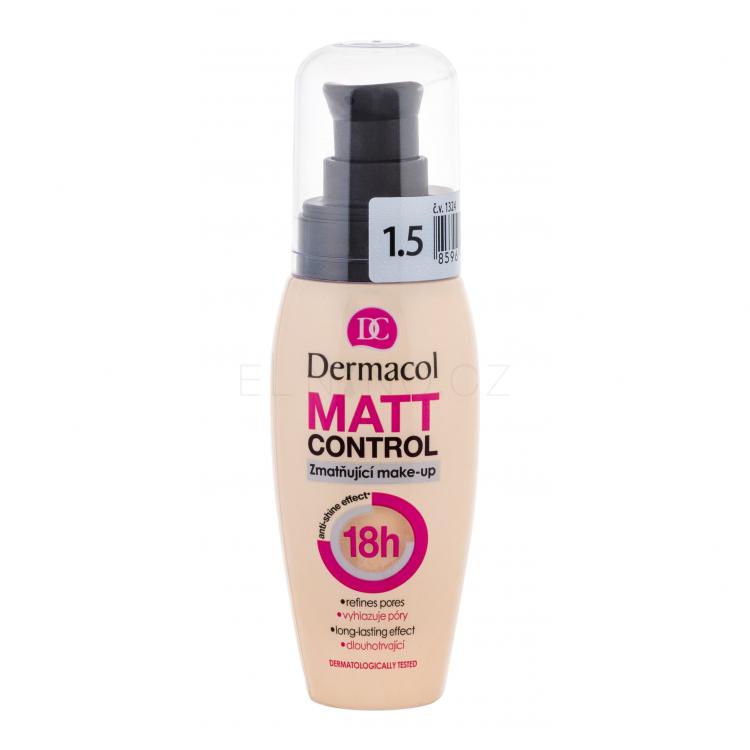 Dermacol Matt Control Make-up pro ženy 30 ml Odstín 1.5 | ELNINO.CZ
