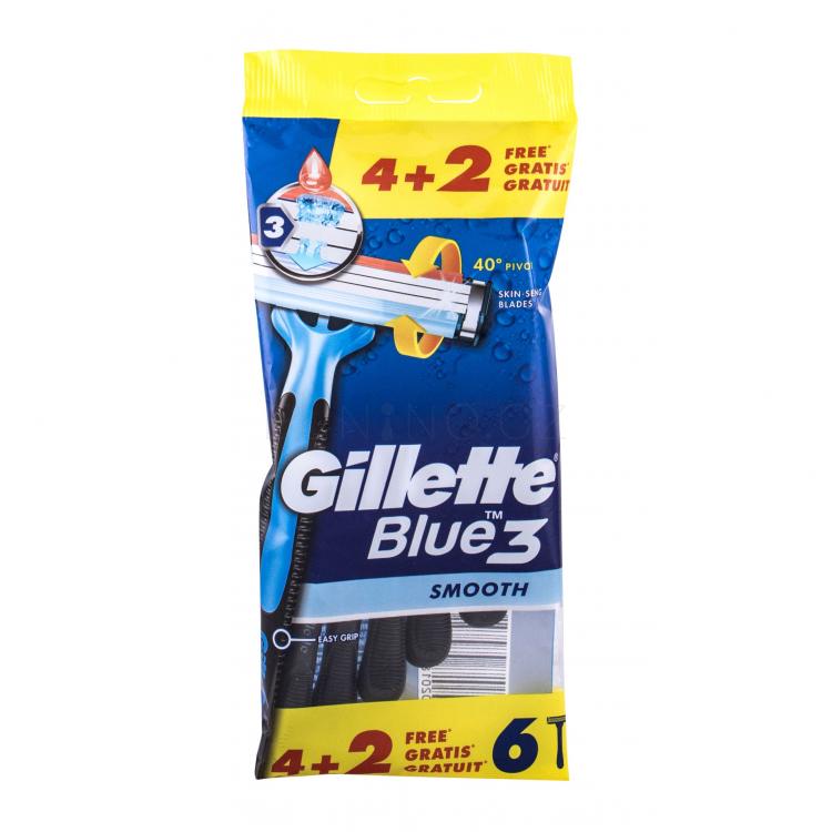 Gillette Blue3 Smooth Holicí strojek pro muže Set | ELNINO.CZ