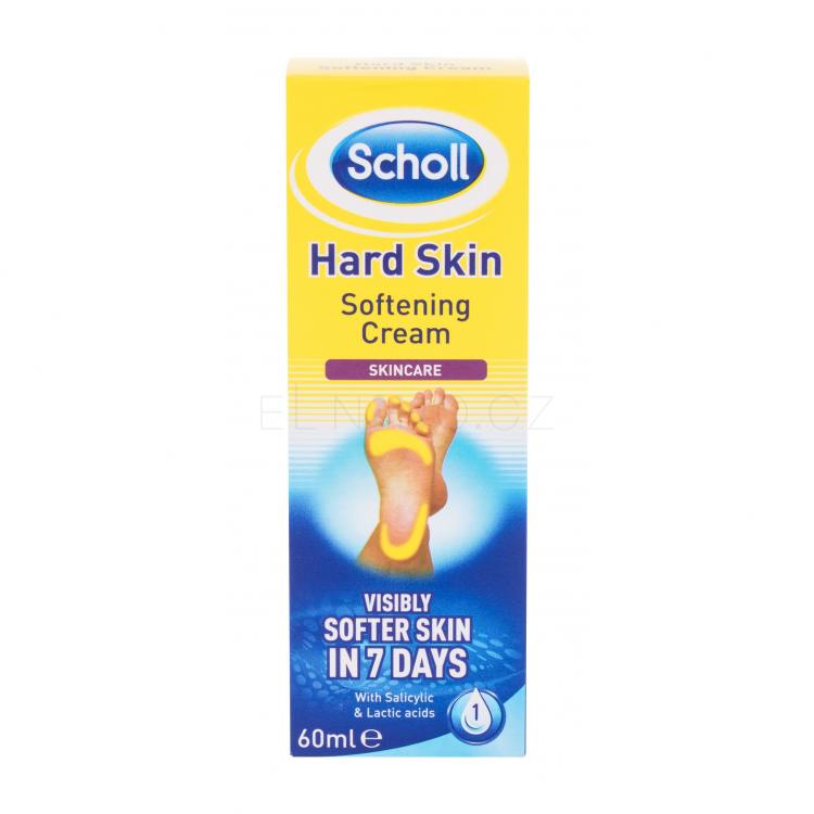 Scholl Hard Skin Softening Cream Krém na nohy 60 ml | ELNINO.CZ