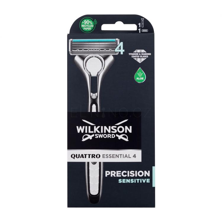 Wilkinson Sword Quattro Essential 4 Holicí strojek pro muže 1 ks ...